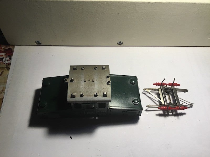 Fleischmann trein DB E-6902 / Trein reparaties / Baanoverzicht ...