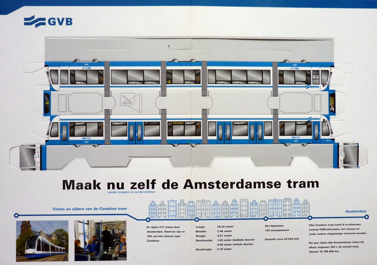 GVB - bouwplaten / GVB Amsterdam | Spoorkees.nl