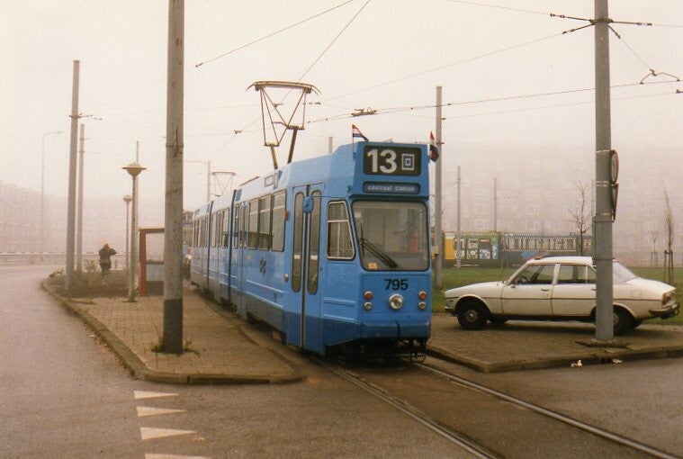 Lijn 13 / Thema trams / GVB Amsterdam | Spoorkees.nl