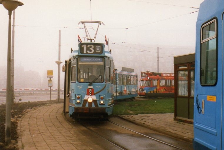 Lijn 13 / Thema trams / GVB Amsterdam | Spoorkees.nl