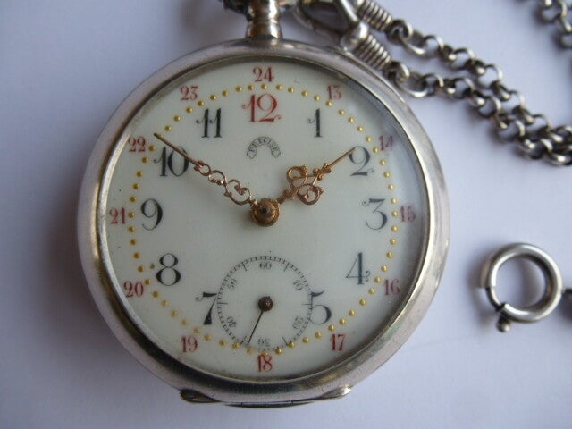 Precise, pocket watch.