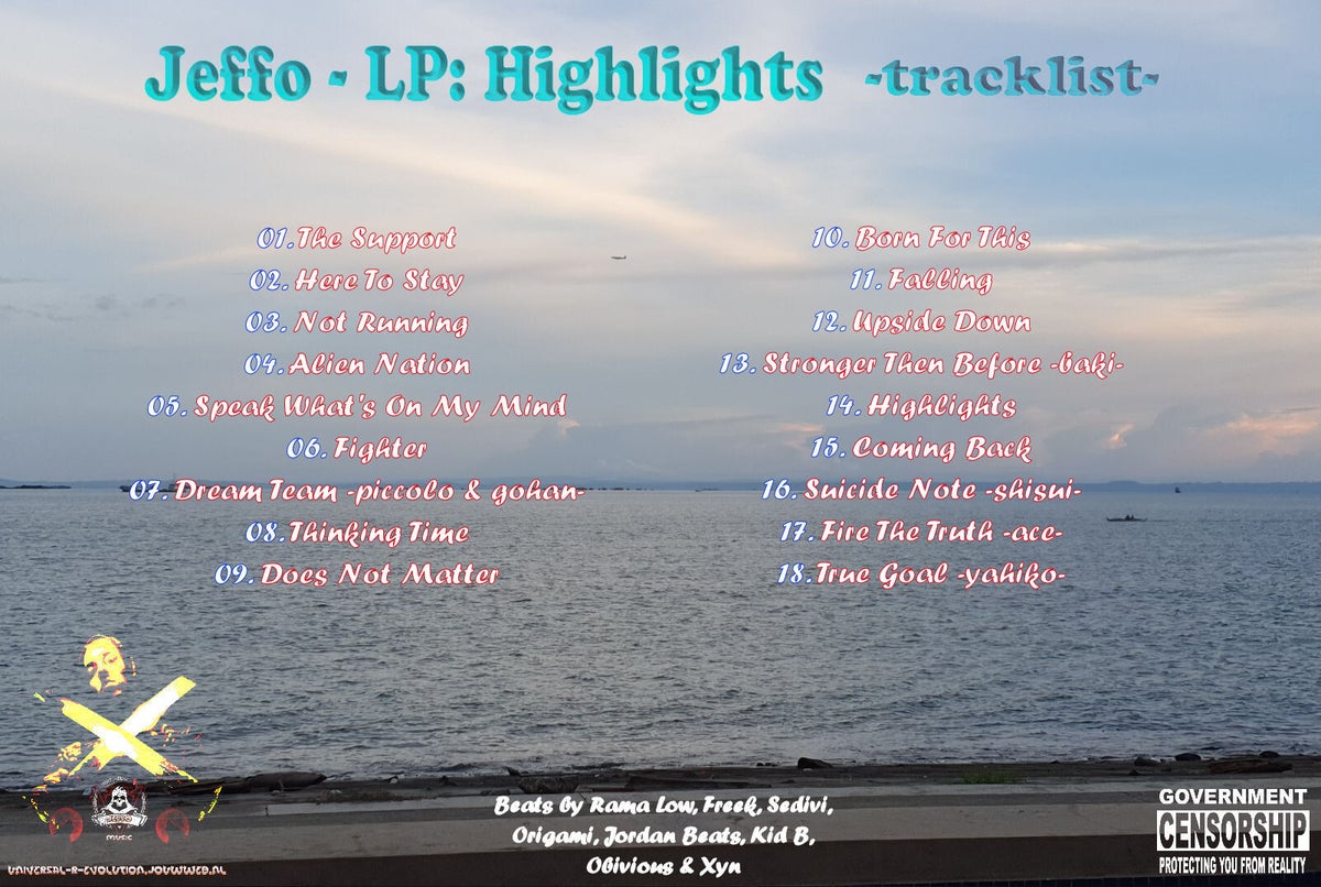 Jeffo - Highlights (LP-2023) / Jeffo -tape & lp's- (2019/2020/2021/2022 ...