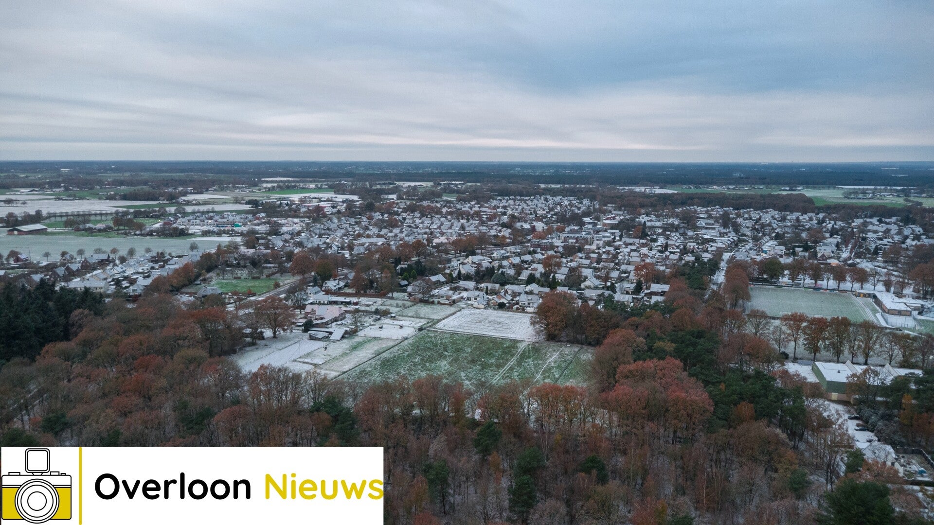 Prachtige winterse beelden dankzij eerste sneeuwvlokjes