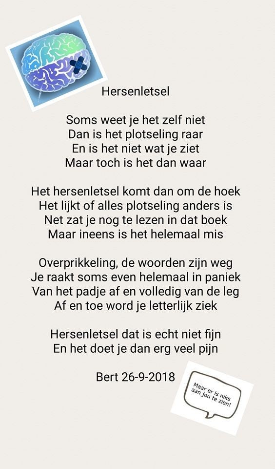 Gedichten NAH / Leuke dingen / Ermee omgaan | Hersenletsel-uitleg.nl