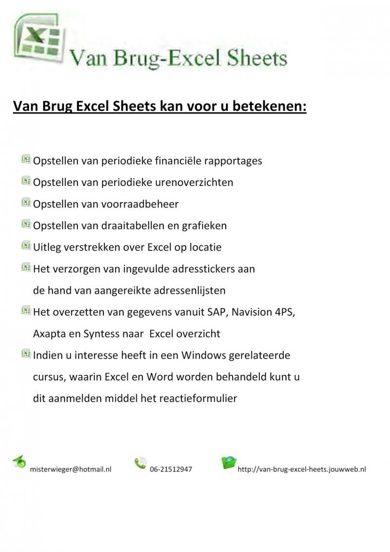 Excel | excel.jouwweb.nl