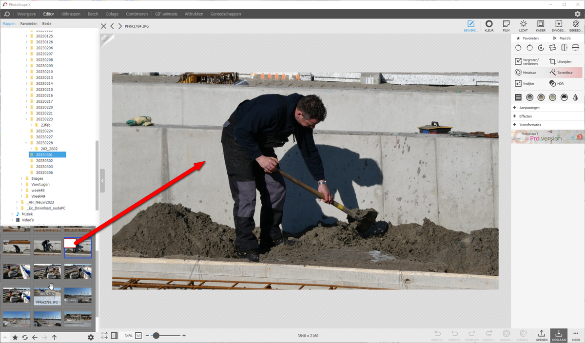 Photoscape X Combi Zwart-Wit / Beschreven voorbeelden | Plaatjes-bewerken