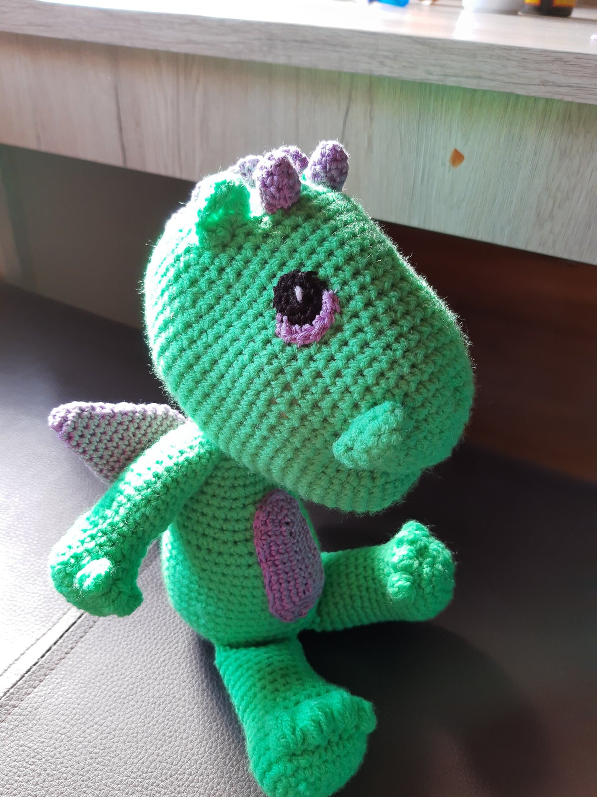 draakje / haken / mijn werkstukken | Gedichtenhoekje-van-ine