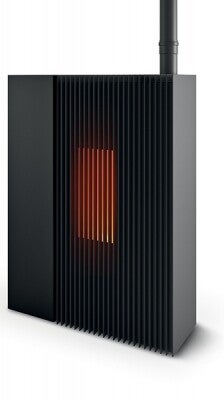 Gesloten pelletkachels voor passieve woningen / Pelletkachel type ...