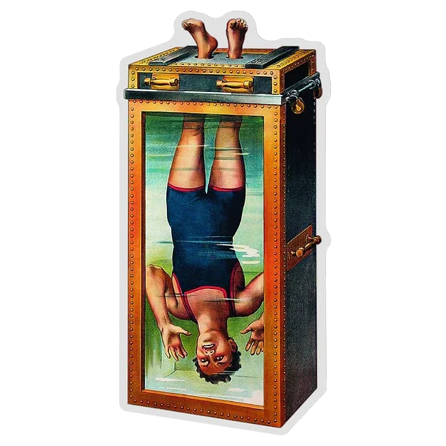 Houdinis Water Torture Cell 2024 1 oz Silbermünze* | Edelmetalle-Gressl