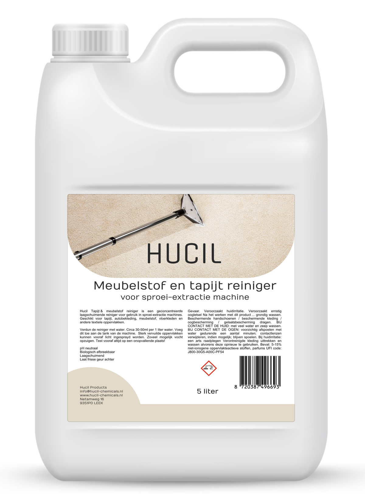 Welke vloeistof in tapijtreiniger kies Hucil / Informatie | Hucil