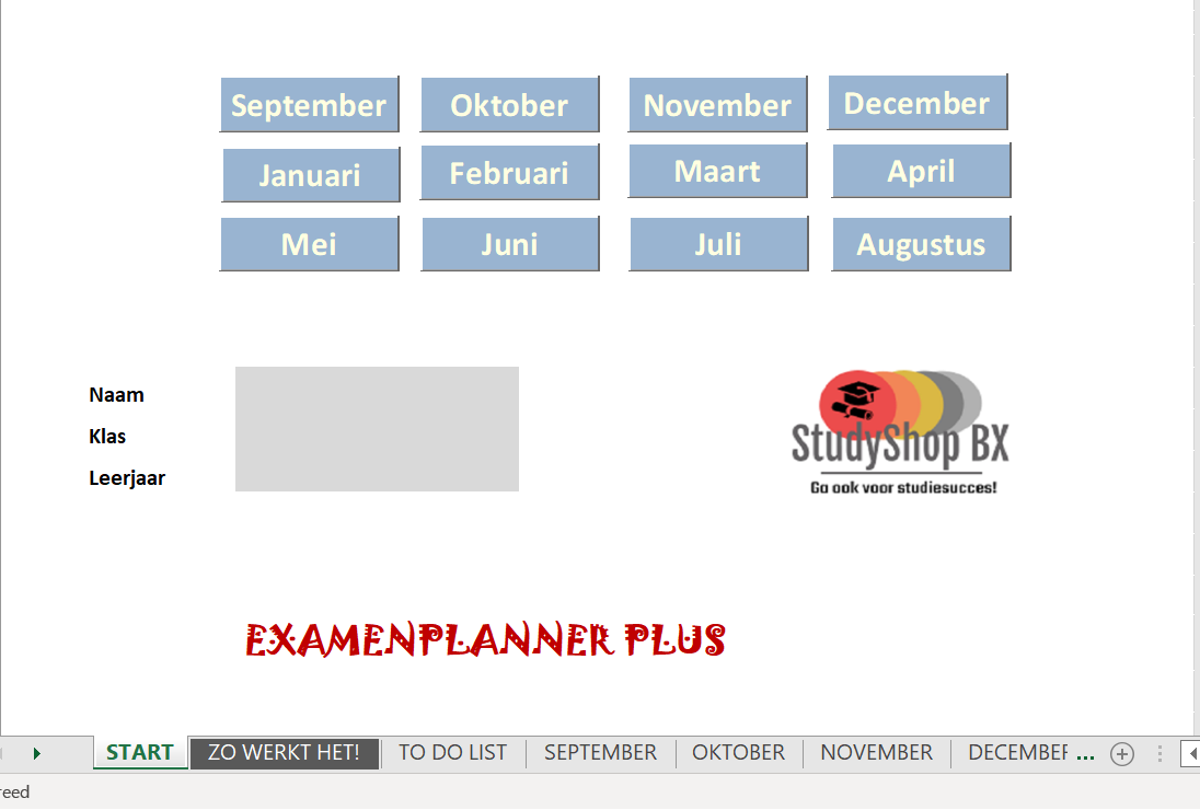 Examenplanner Plus voor de Beste Examenplanning!