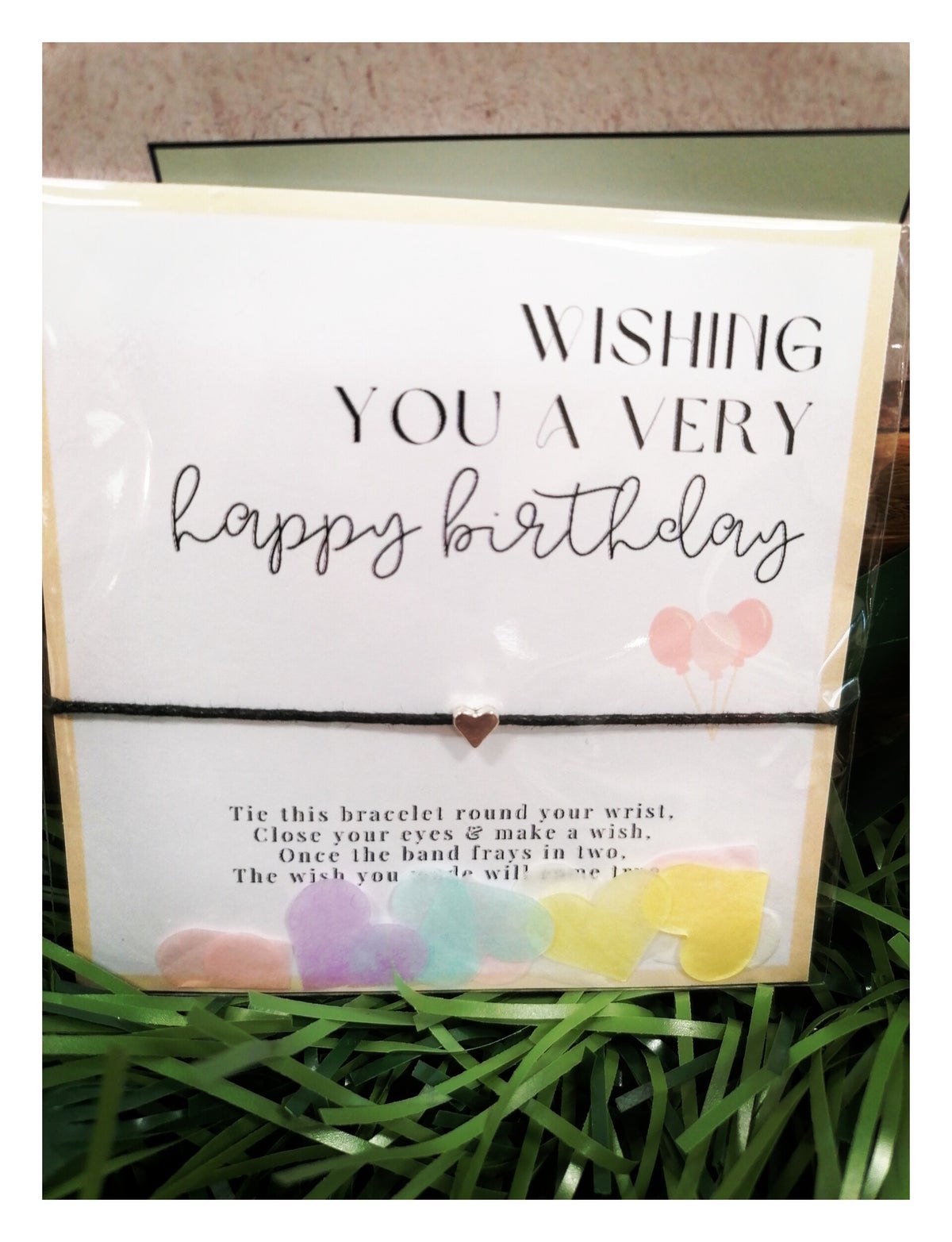 'Happy Birthday' Wish string | Nunthorpe Wax Co.