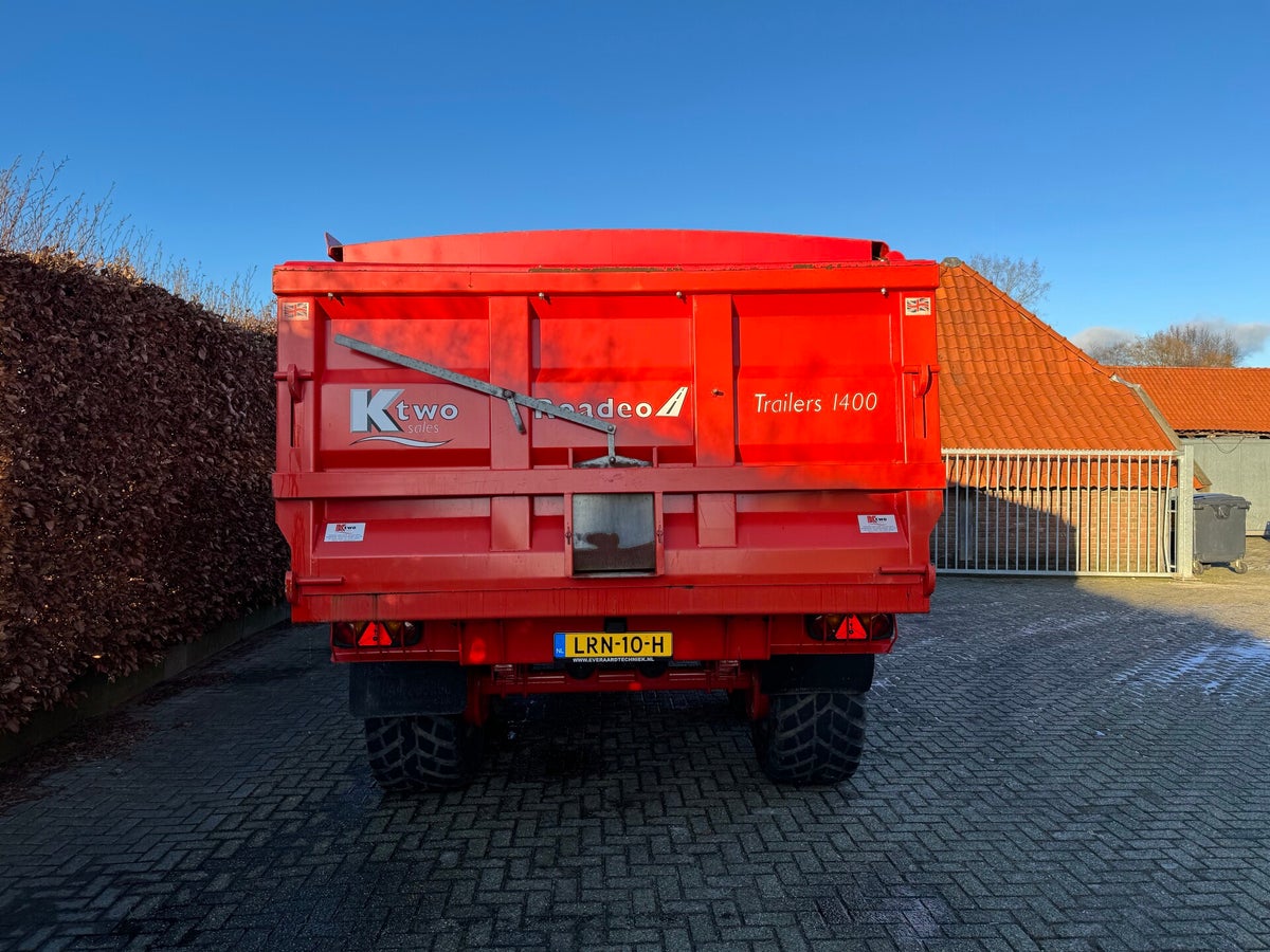 Ktwo rodeo trailers 1400 | Damhuis tractoren