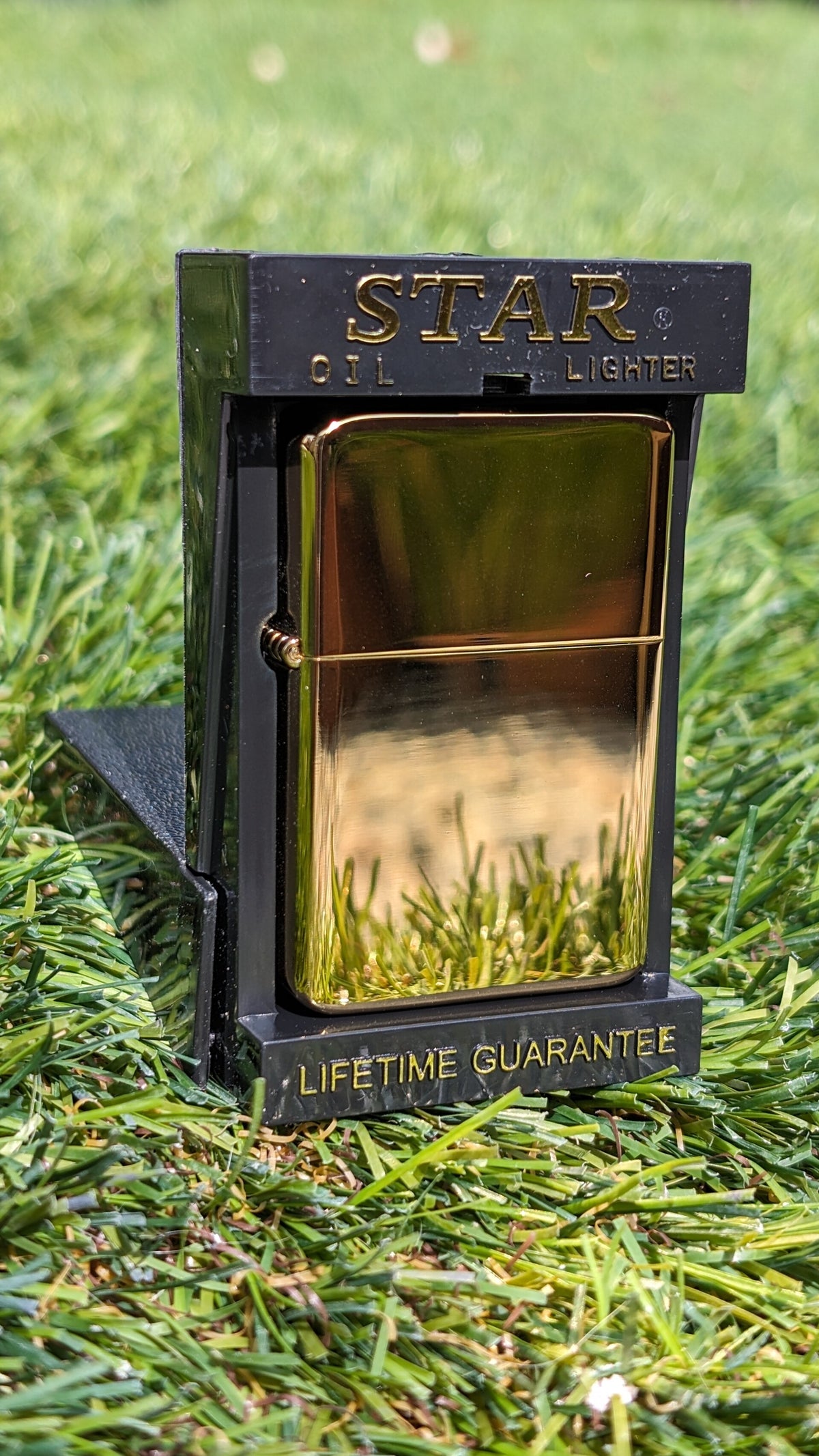 Brass - Gold - Wind proof - Flick Lighter | Morning Campers