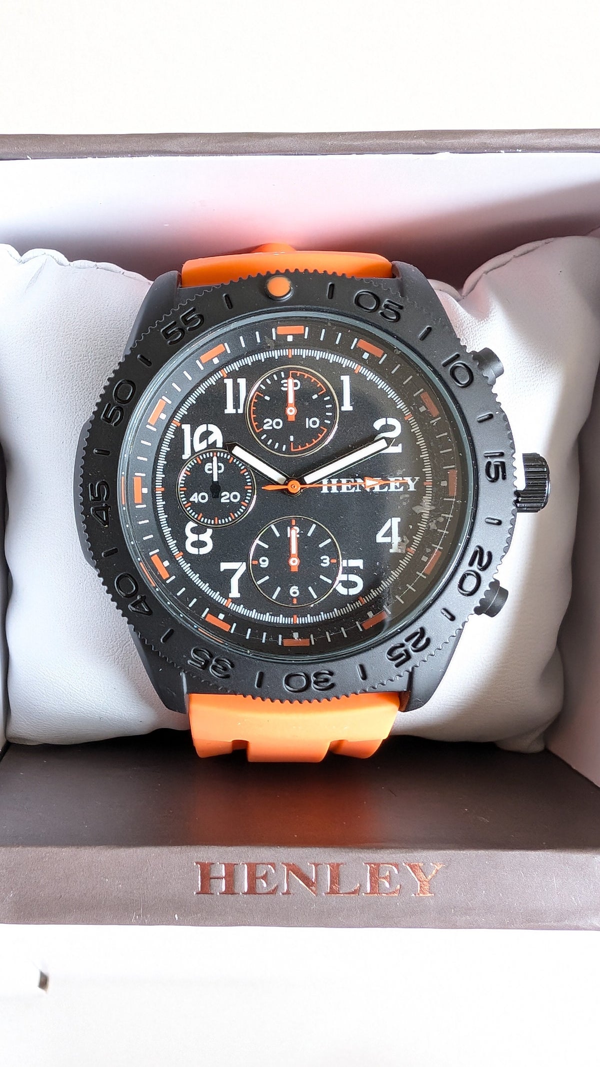 Henley Mens outdoor watch, silicone strap | Morning Campers