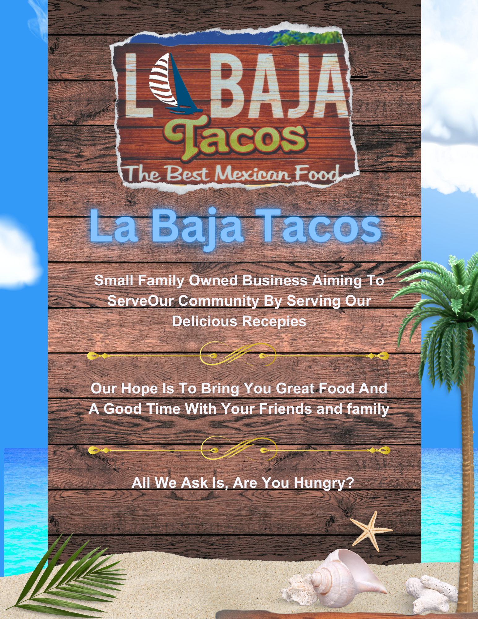 Menu | La Baja Tacos