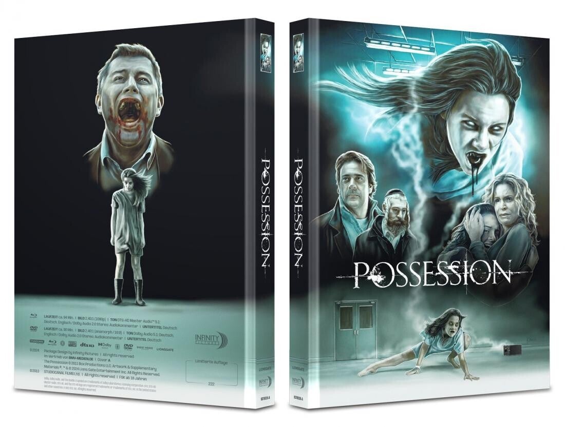 Possession - Das dunkle in dir- 2-Disc Mediabook - Blu-ray + DVD (Cover ...