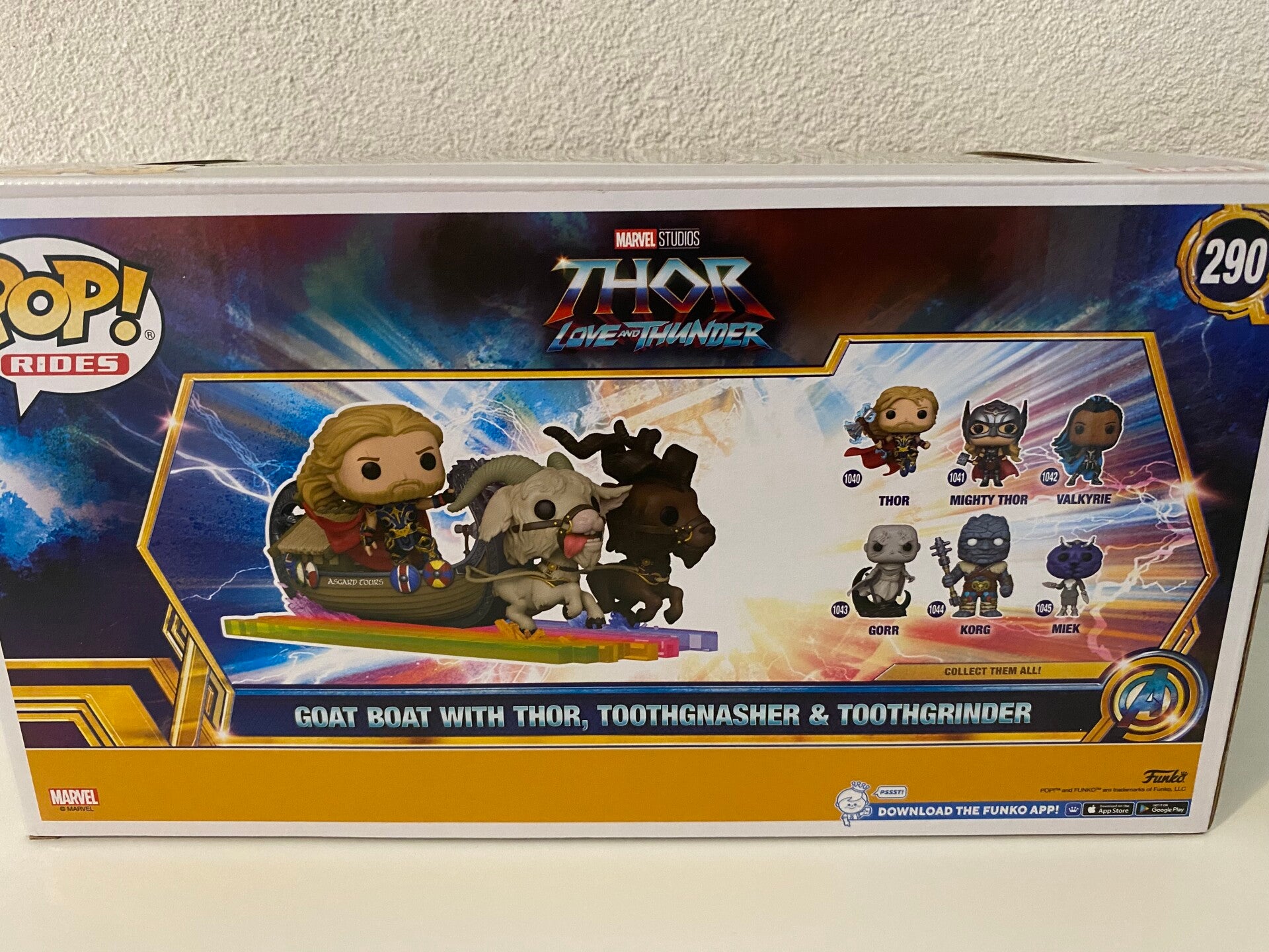 Funko Pop - Rides - Thor Goat Boat #290 | Le Petit Nerdshop