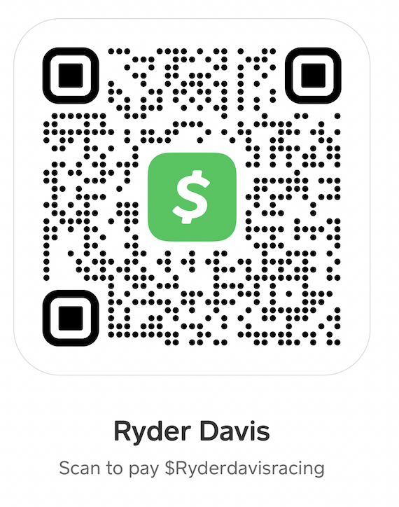 Support Me | Ryder Davis Racing