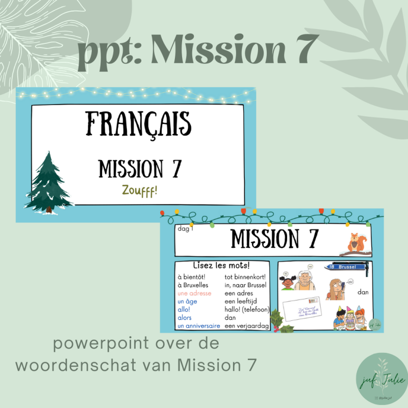 Frans / materiaal | julliejuf
