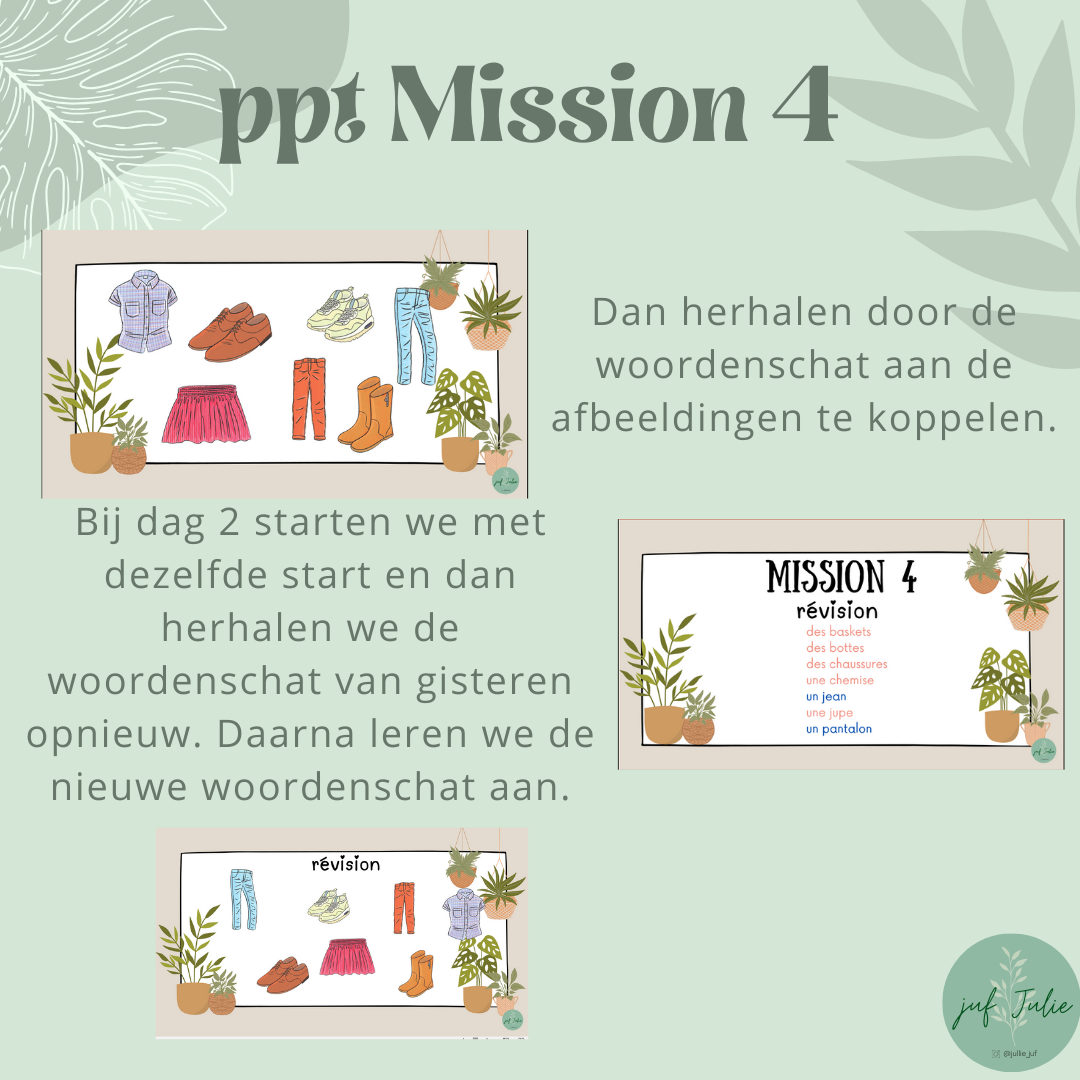 Frans / materiaal | julliejuf
