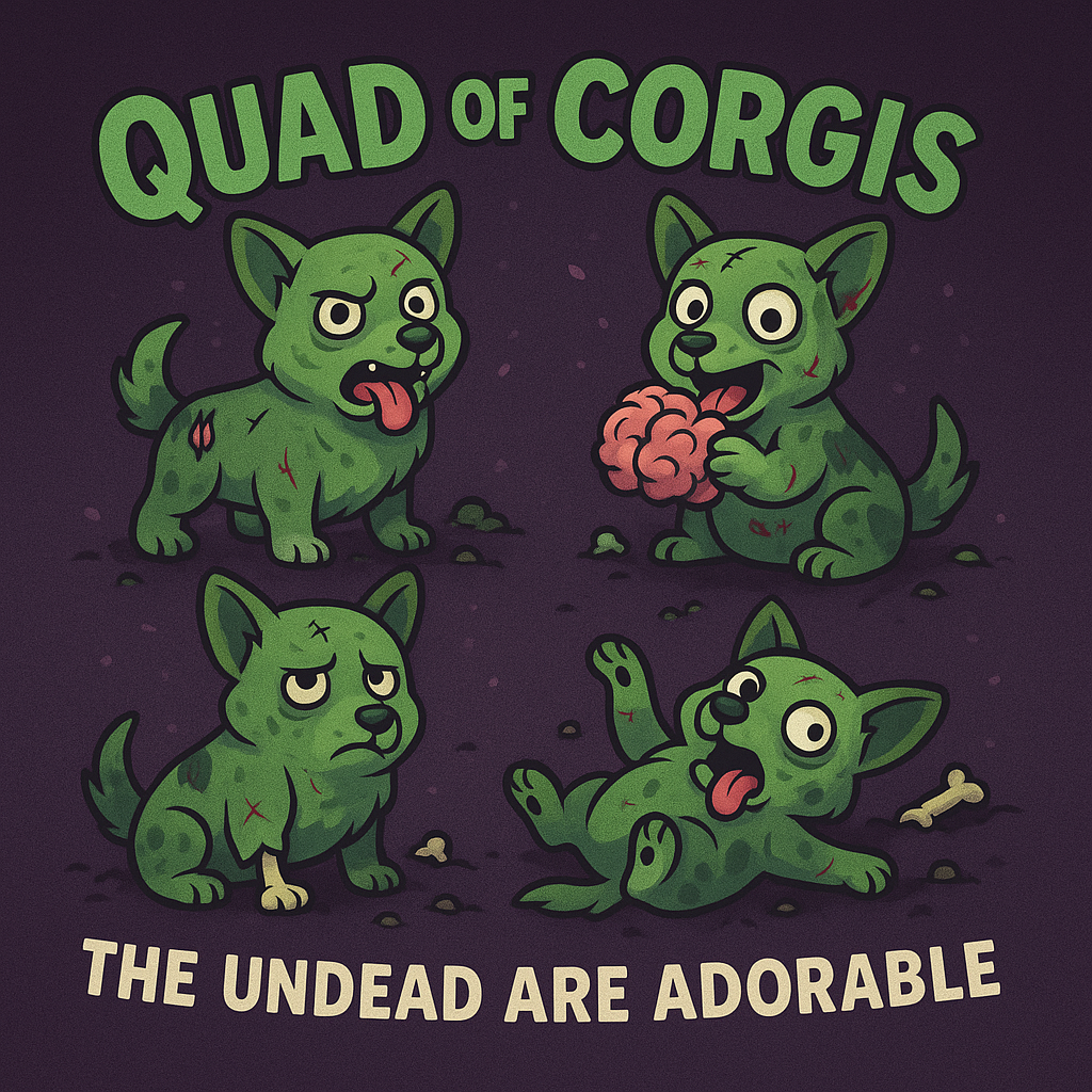 Products | QUAD OF CORGIS