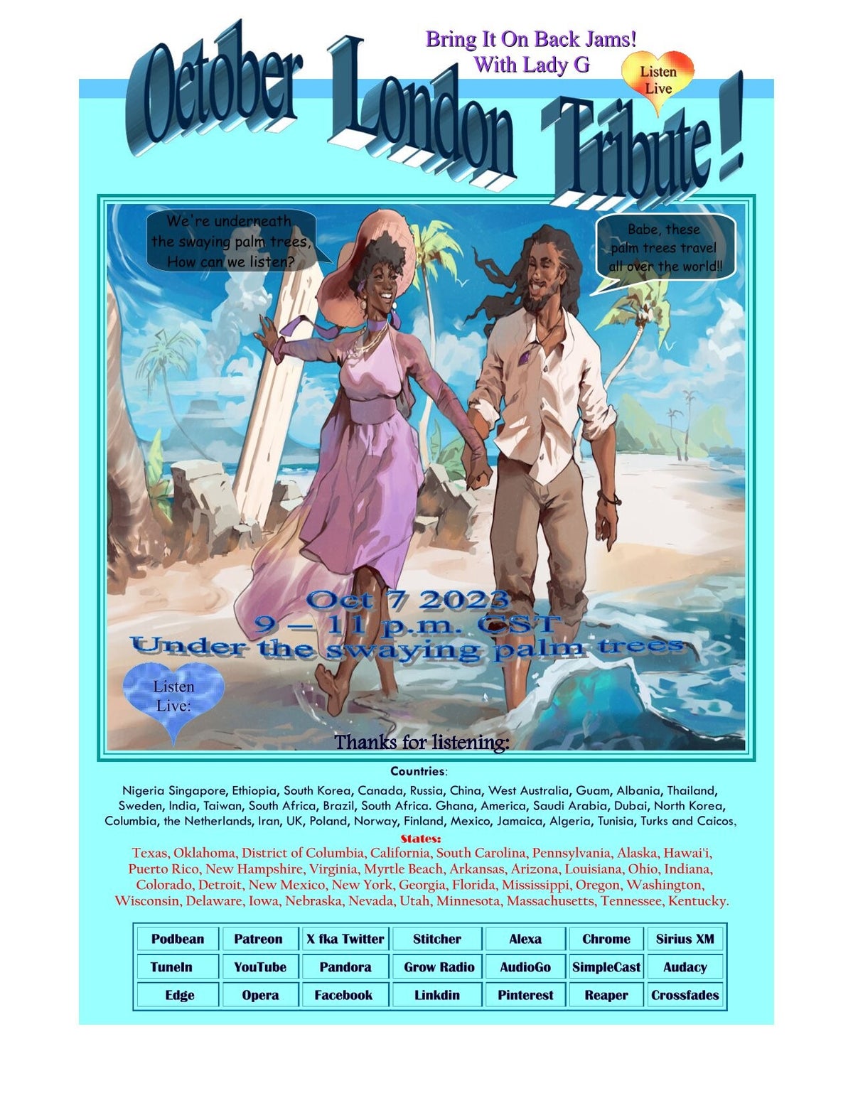 bringitonbackjams October 7 Historical Events looks back to bring u ...