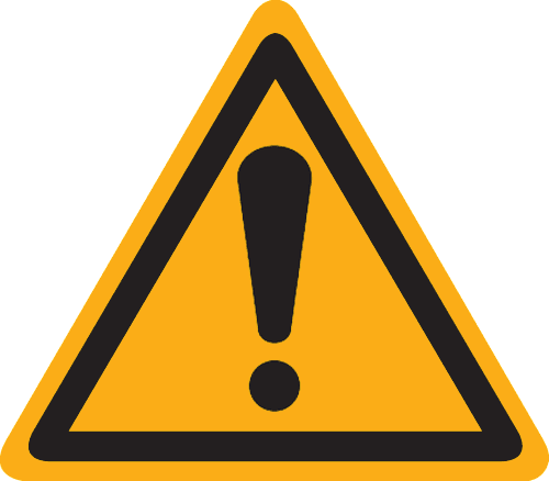 WAARSCHUWING PICTOGRAMMEN GEVAAR EN-ISO7010