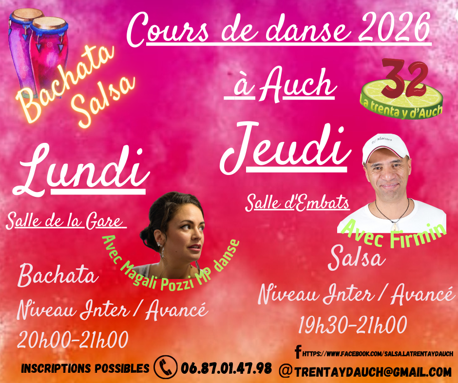 Cours Salsa et Bachata à Auch