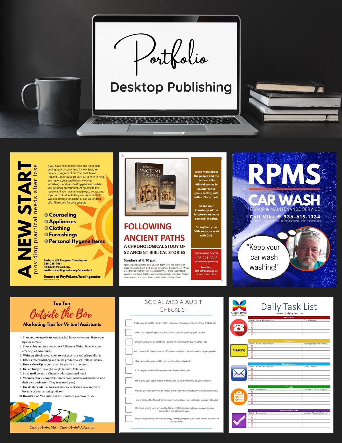 Desktop Publishing | Hyde Virtual Agency
