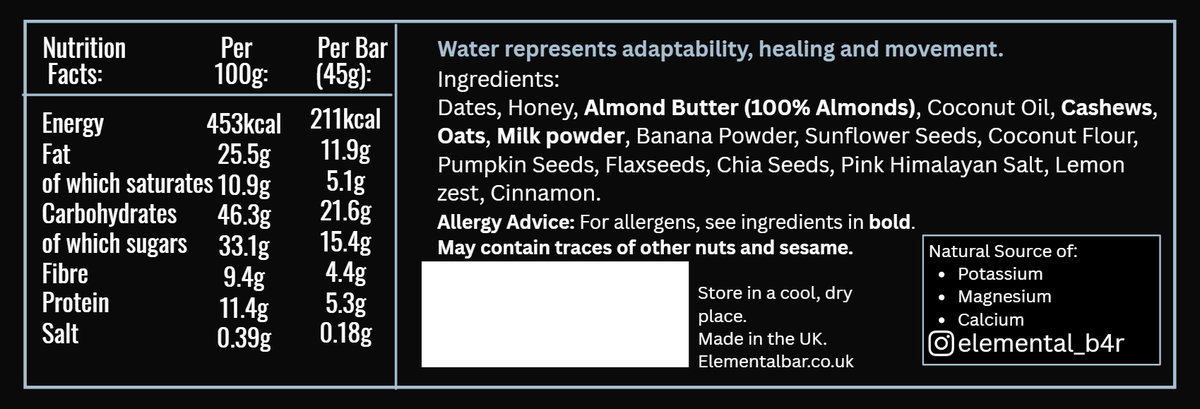 Water Bar Box| Elemental Bar