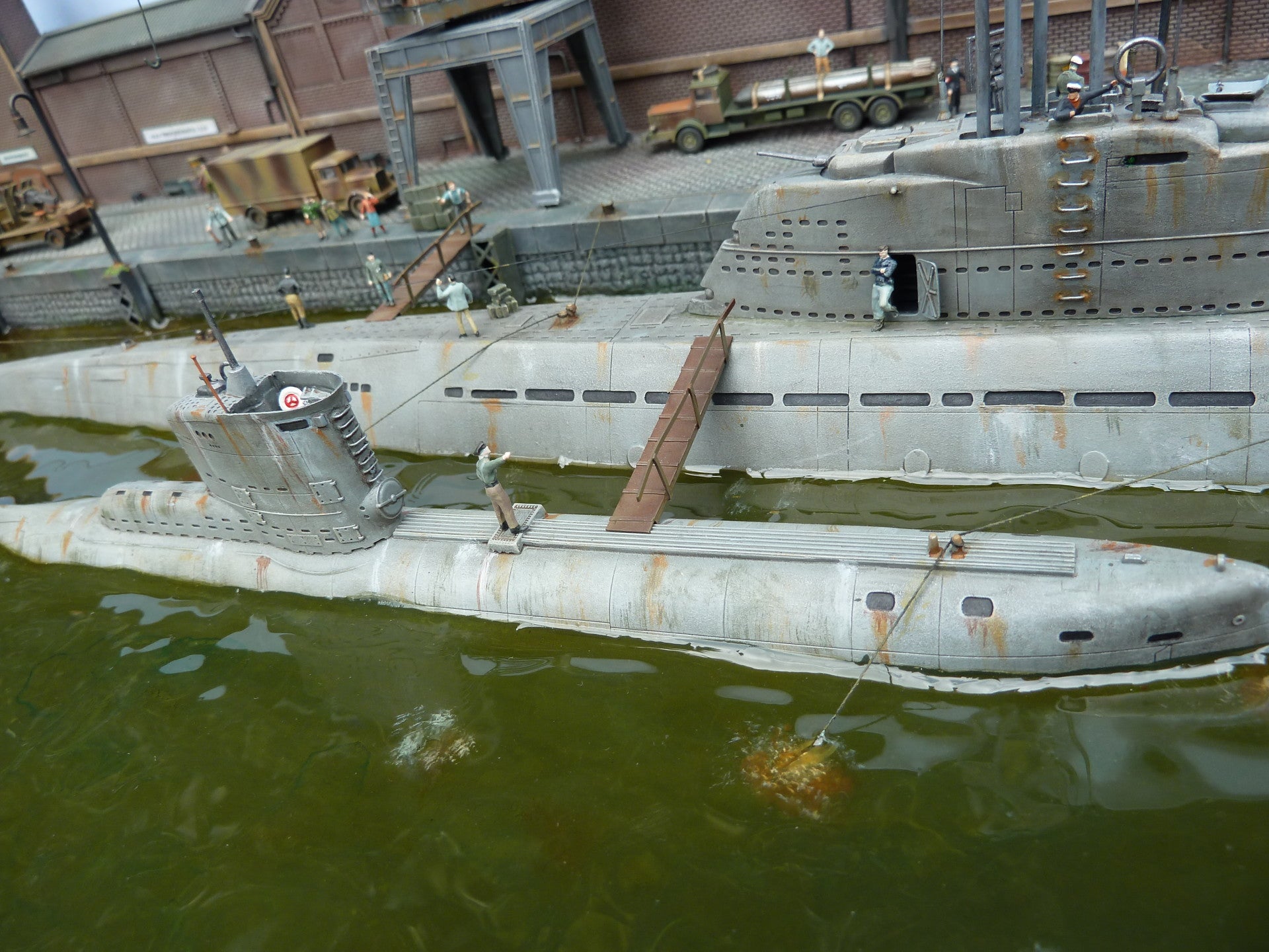 Diorama Duikboten/ U boats | Dioramania!