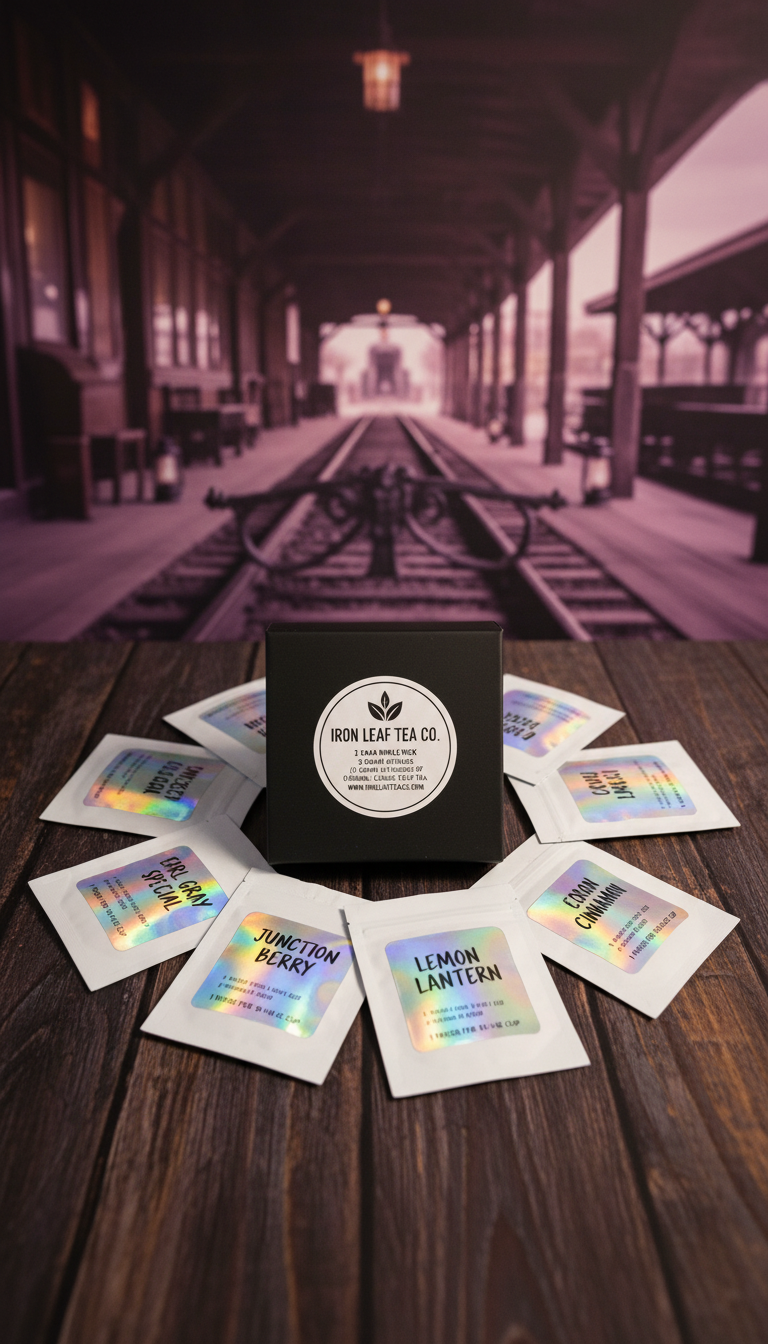 2 Gram Sample Pack (3 pouches per box + steeper) | Ironleafteaco