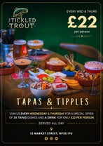 Menu | The Tickled Trout