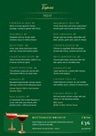 Menu | The Tickled Trout