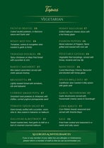 Menu | The Tickled Trout