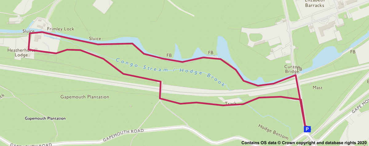 Basingstoke Canal, Frimley Lock and Curzon Bridges / Medium Walks - 2-5 ...
