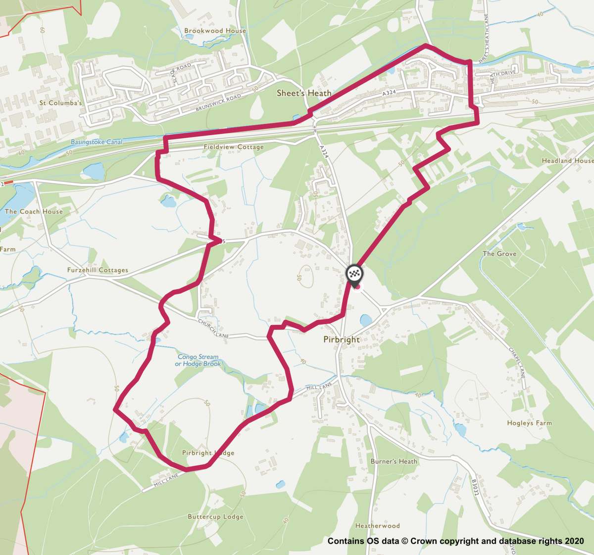 Pirbright, Brookwood Circular / Medium Walks - 2-5 miles / The Nature ...