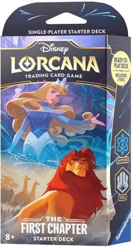 DISNEY LORCANA CHAPTER 1 - Starter Deck Aurora & Simba | Decks & Dice