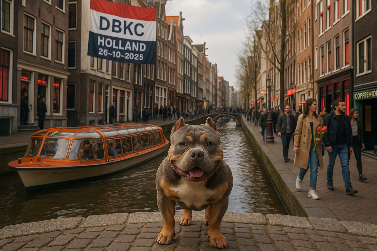 Deelname dubbelshow met DBKC stamboom | DBKC - Dutch Bully Kennel Club