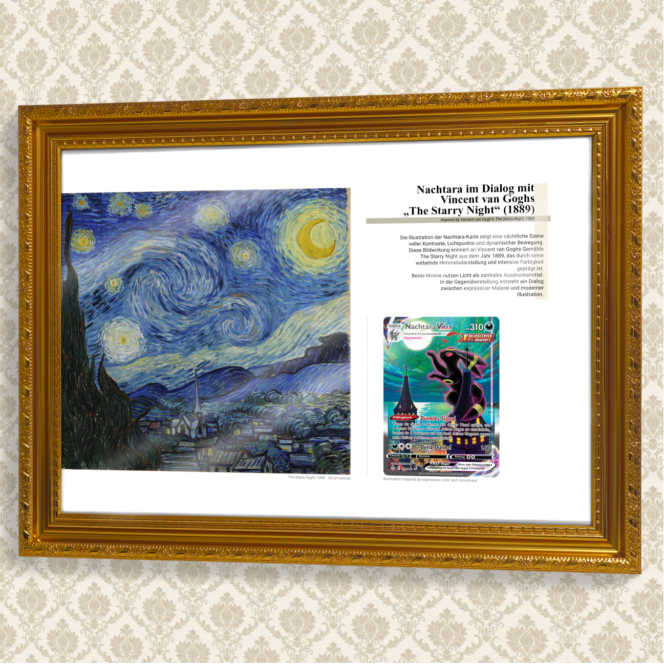 EVS 215 - Kunstinspirierter Sammelkarten-Rahmen im Dialog mit „The ...