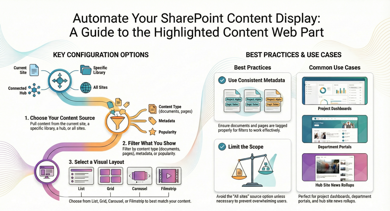 HIGHLIGHTED CONTENT WEB PART / MAIN BLOG | SharePoint Mentor
