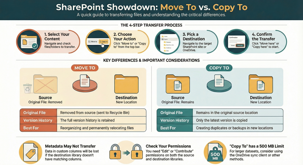 MOVE TO & COPY TO FEATURES / MAIN BLOG | SharePoint Mentor