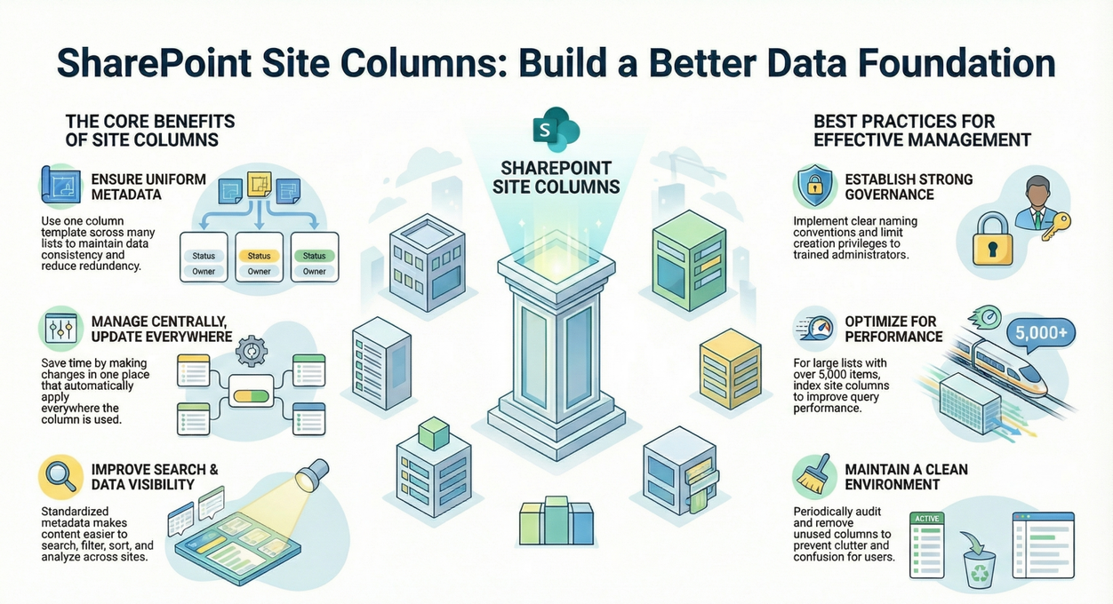 SITE COLUMNS / MAIN BLOG | SharePoint Mentor