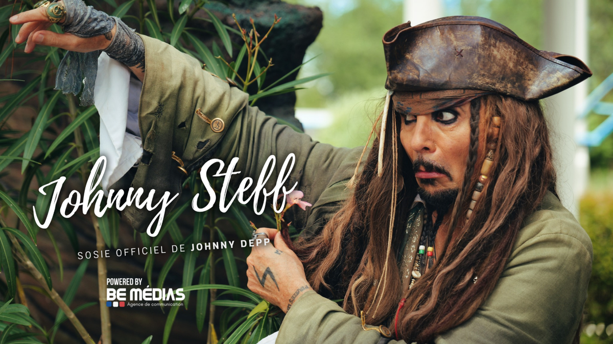 Johnny Steff | Sosie officiel de Johnny Depp