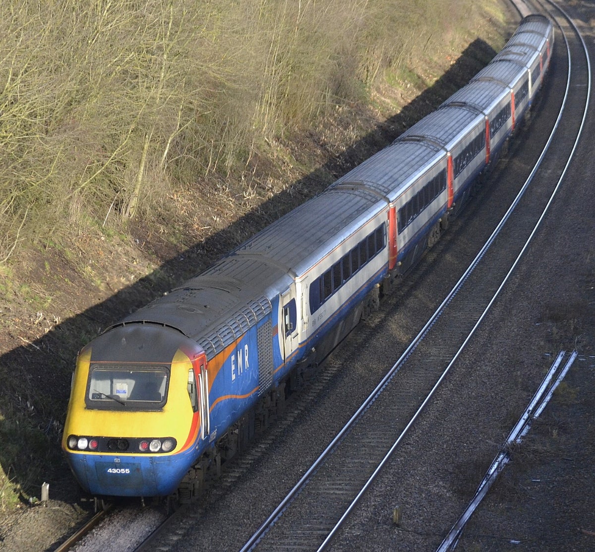 EMR : East Midlands Railway Class 43 HST | RailwayTrainPhotographs
