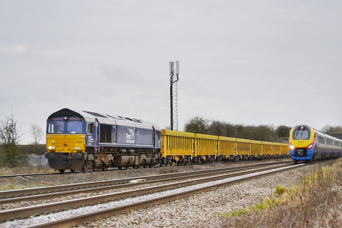 8/1/2020 : Class 66 & Class 222 | RailwayTrainPhotographs