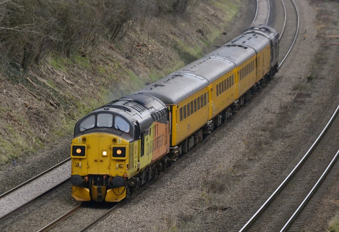 2/1/2020 : Class 37's Test Train | RailwayTrainPhotographs