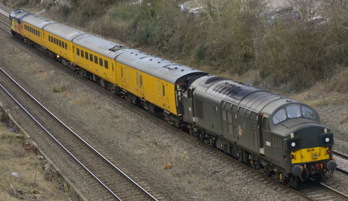 2/1/2020 : Class 37's Test Train | RailwayTrainPhotographs