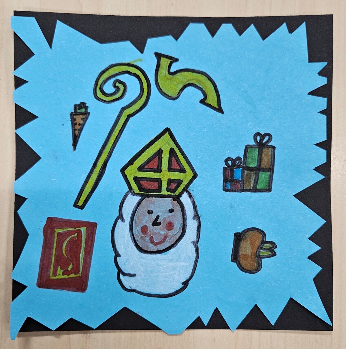 POP ART Sinterklaas / SINTERKLAAS / CREA IN DE KLAS | meesterrichard